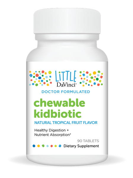 Chewable Kidbiotic Tropical Fruit 90 Tablets – Farmacy.com