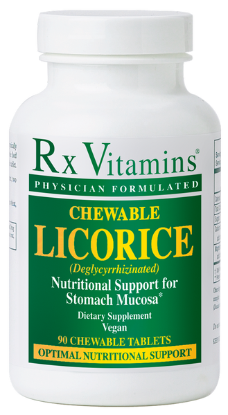 Chewable Licorice 90 Chewable Tablets – Farmacy.com