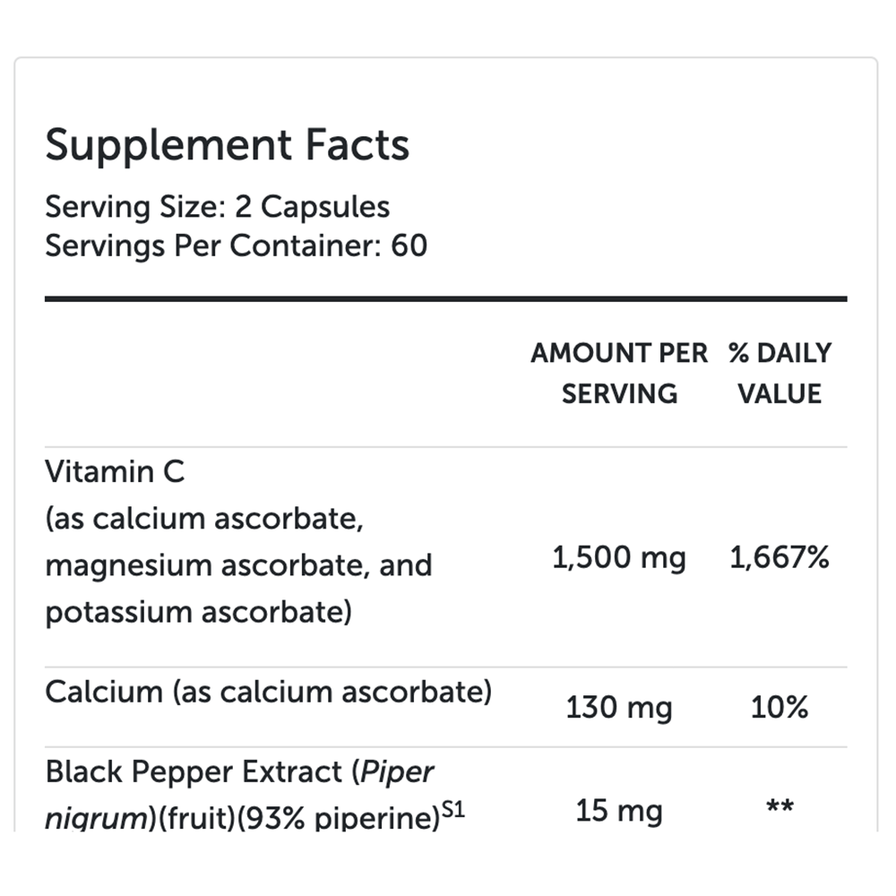 Xcellent C™ 120 Capsules – Farmacy.com