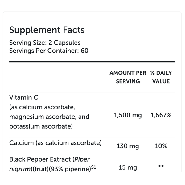 Xcellent C™ 120 Capsules – Farmacy.com
